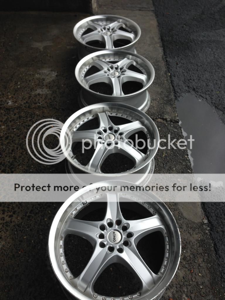 18" Konig Rims | VW Vortex - Volkswagen Forum