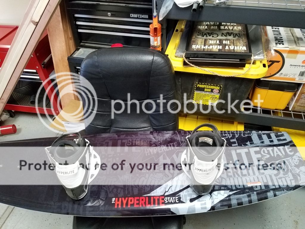 Hyperlite State 140 Wakeboard w/ Bindings - Calguns.net