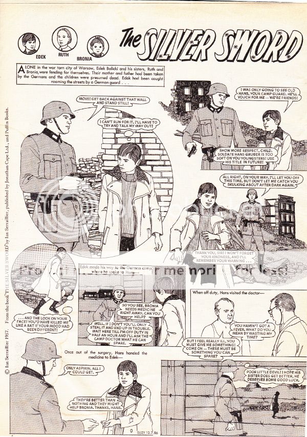 Suzy serials - Comics UK